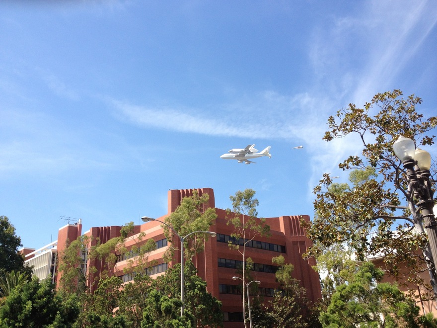USC and a Space Shuttle flyover | Grant Sound & Lighting